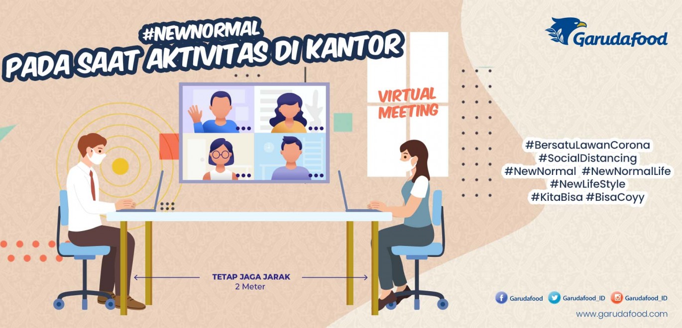 New Normal - Virtual Meeting untuk Kemudahan Berkomunikasi